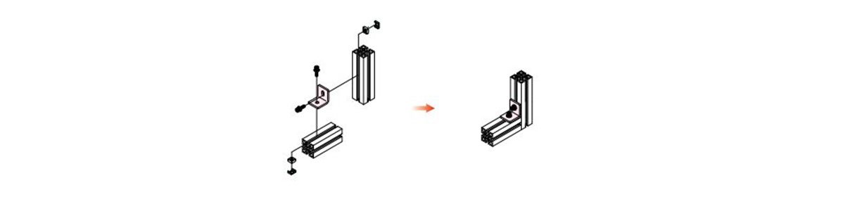 BLSM-3025-6 | M6シリーズ スタンダードブラケット（スチール製） BLSM | エヌアイシ・オートテック | MISUMI-VONA【ミスミ】